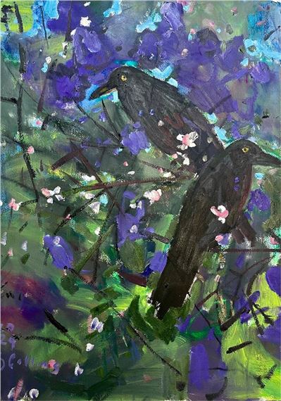 Gerard Collins | Crows (2024) | MutualArt