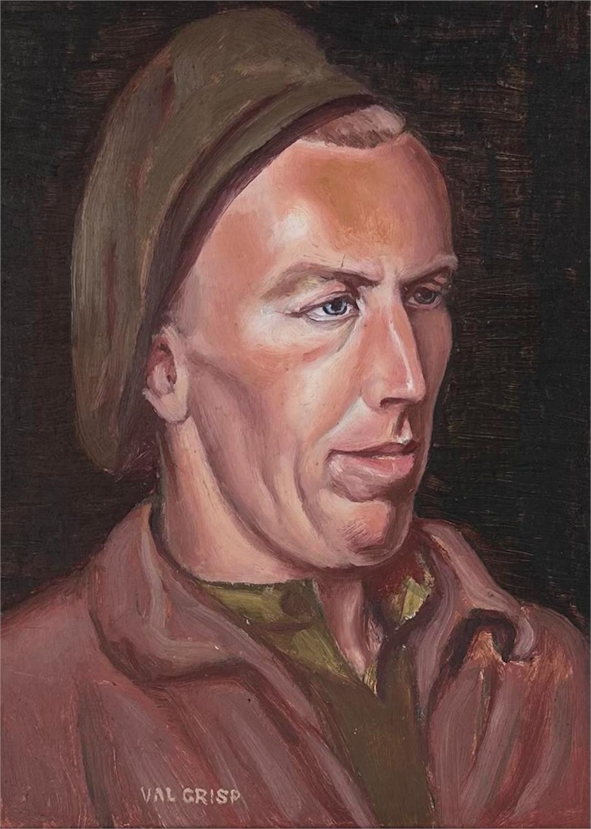 Val Crisp | Portrait of a Man | MutualArt