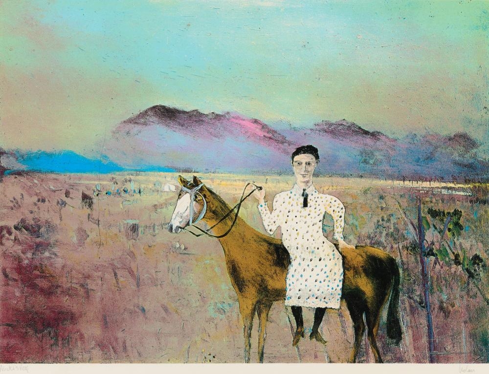 Sidney Nolan | Steve Hart Dressed as a Girl | MutualArt