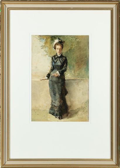 Ludwig Johann Passini | Bagpiper (1885) | MutualArt