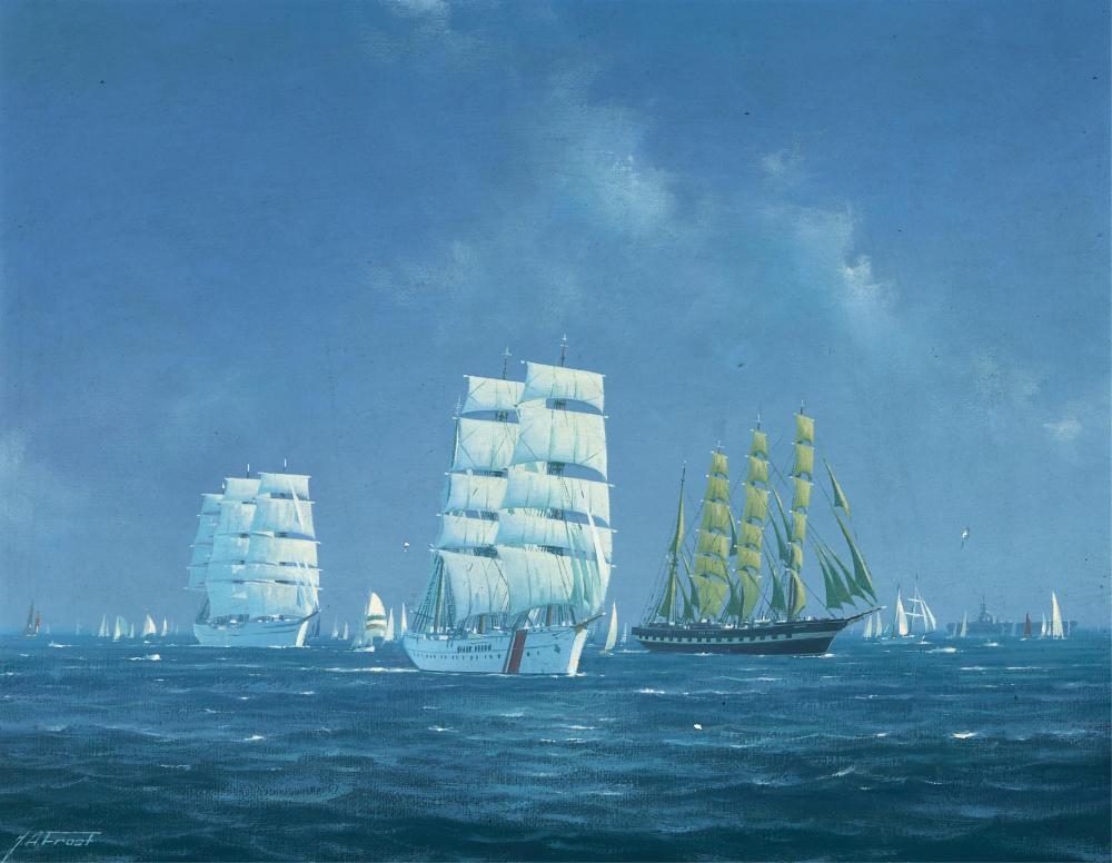 Joseph Ambrose Frost | The Square Rigger | MutualArt