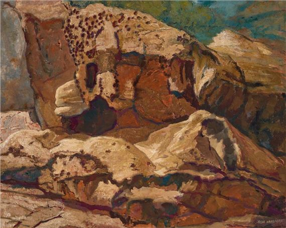 Ronald Hardacre (20th Century) | Rocks at the Gap | MutualArt