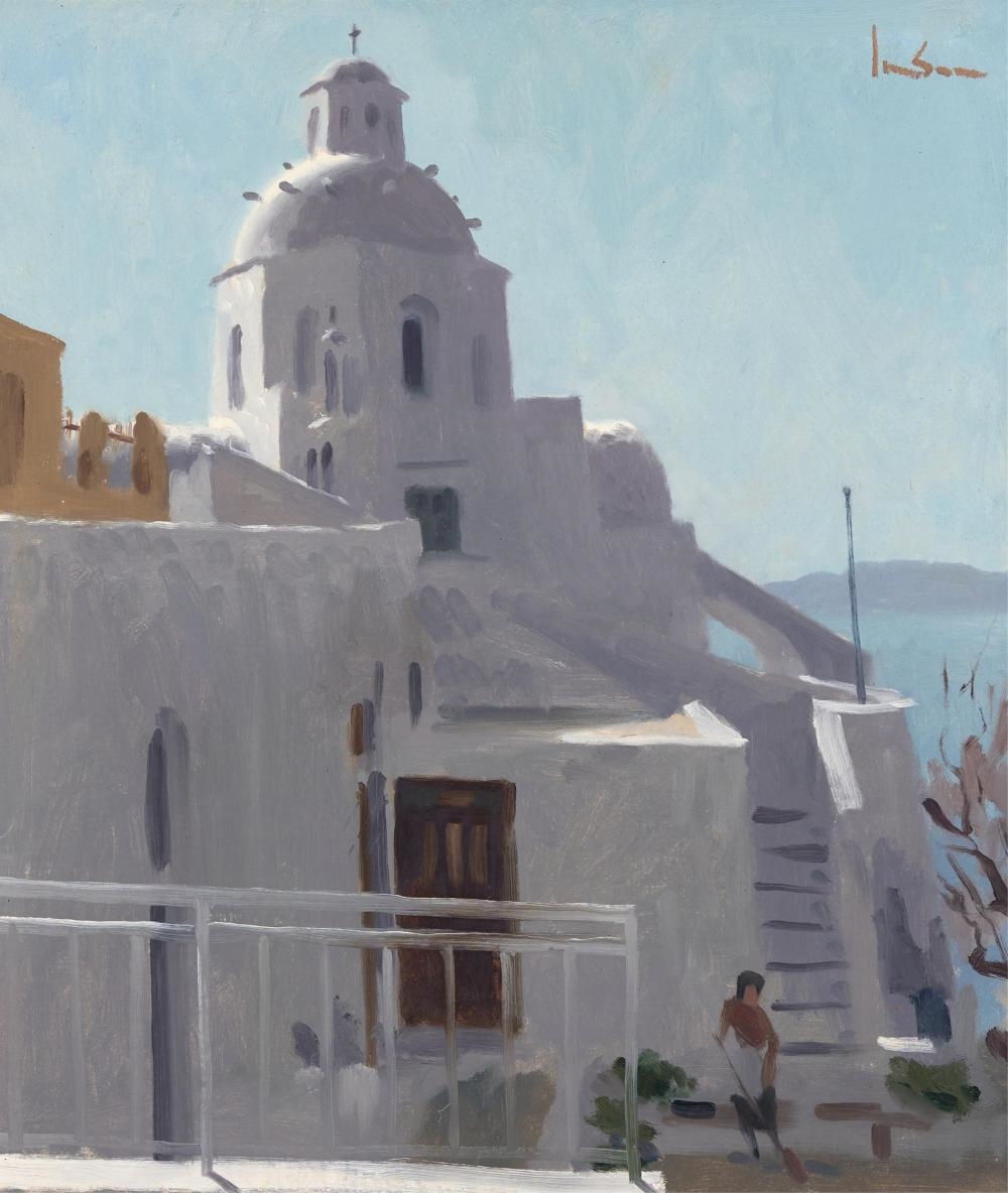 Graeme Inson | St Minas, Thira, Santorini | MutualArt