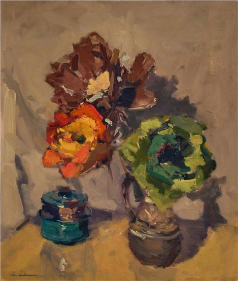 Allan Hansen | Mexican Flowers & Pot (1967) | MutualArt