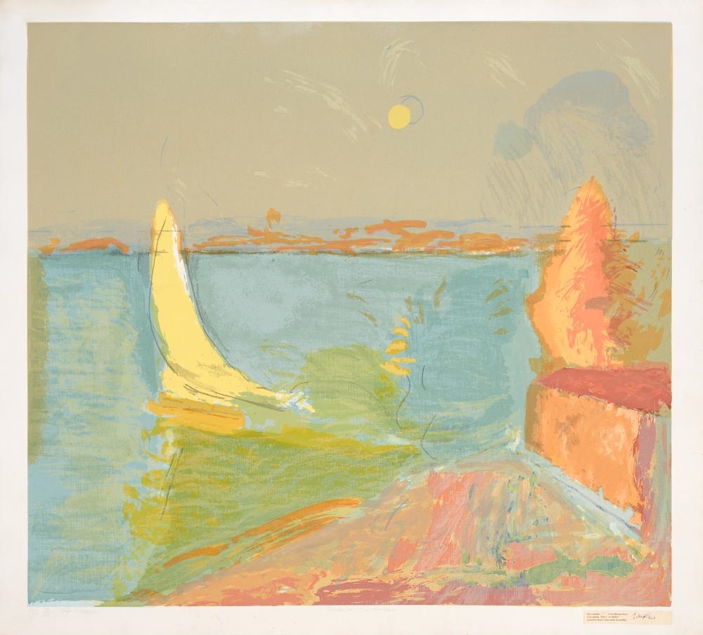 Lloyd Rees | Dusk in the Harbour (1895 - 1988) | MutualArt