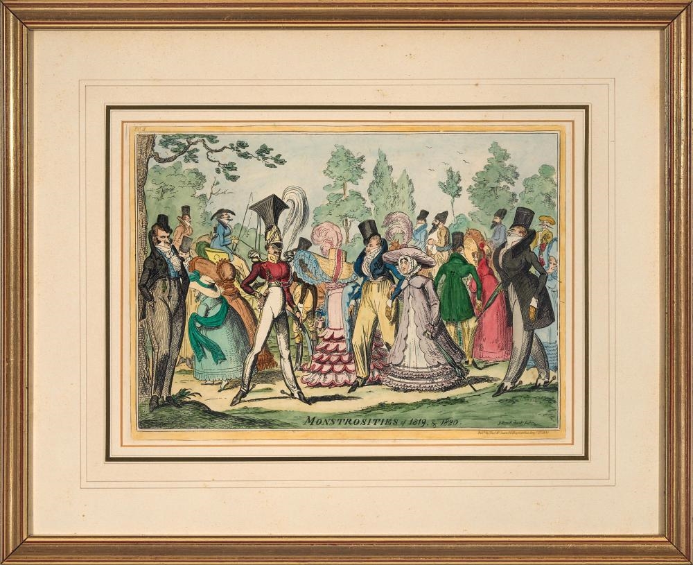 George Cruikshank | Monstrosities of ( 2 works | MutualArt