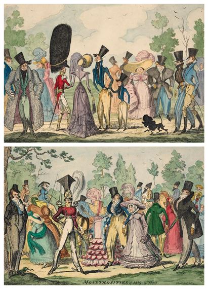George Cruikshank | Monstrosities of ( 2 works | MutualArt
