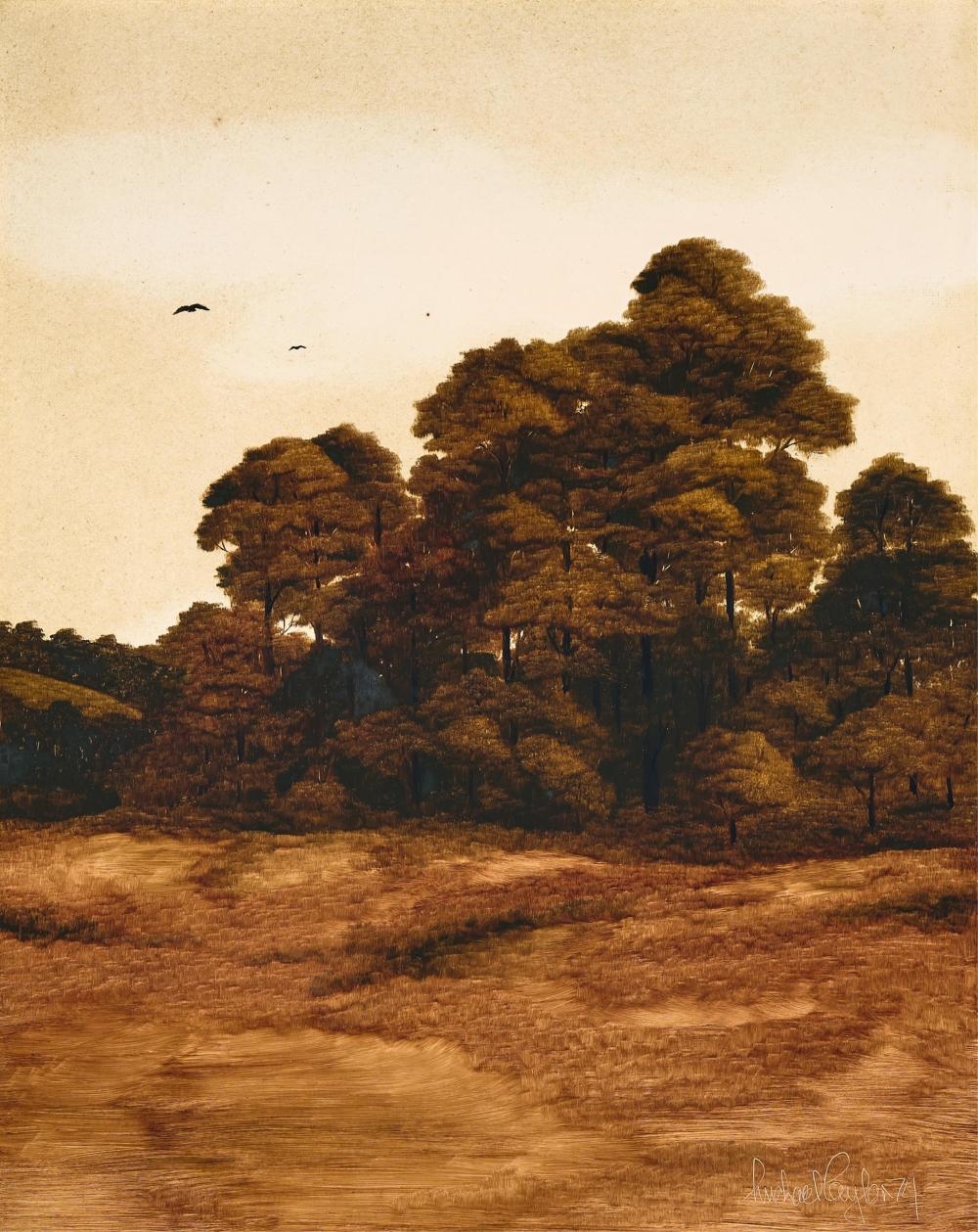 Michael John Taylor | The End of the Clearing (1974) | MutualArt