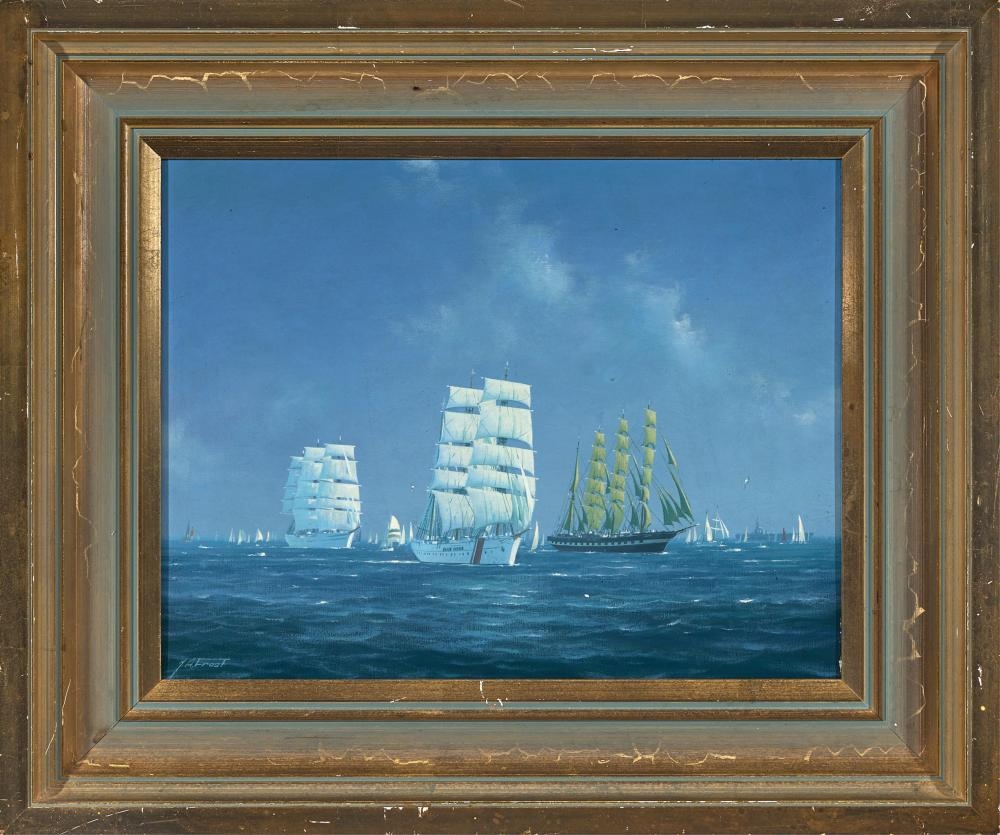Joseph Ambrose Frost | The Square Rigger | MutualArt