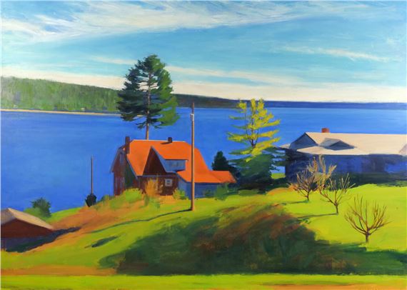 Kurt Solmssen | Early spring at Rocky Bay #2, 1996 (1996) | MutualArt