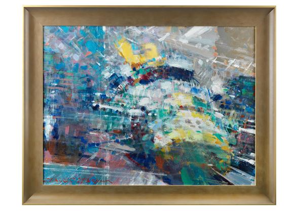 Dexter Brown | Dexter Brown (1942-); 'Jim Clark's Indy 500 Win', (1965 ...