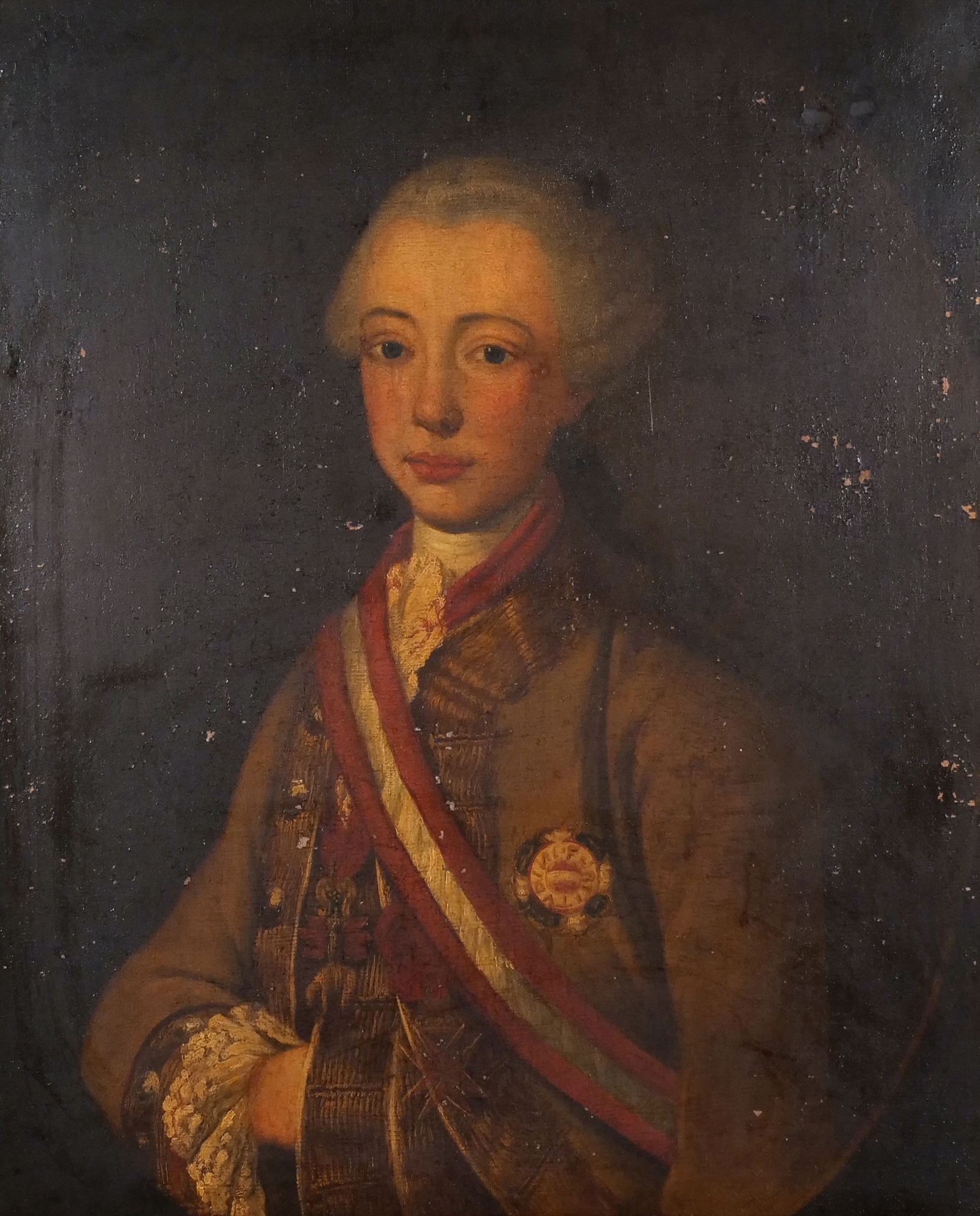 Thomas Hudson | Portrait of Miss Furneaux Pelham, standing half length ...