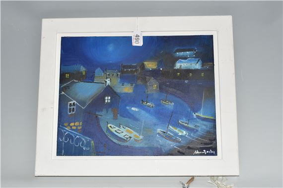 Adam Barsby | MIDNIGHT HARBOUR | MutualArt