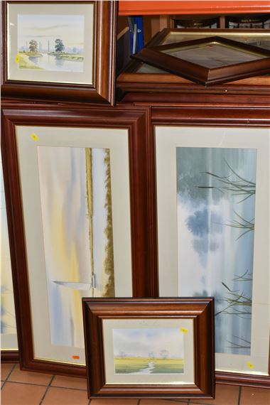 Nick Grant | FIFTEEN WATERCOLOURS TO INCLUDE LANDSCAPES AND COASTAL ...