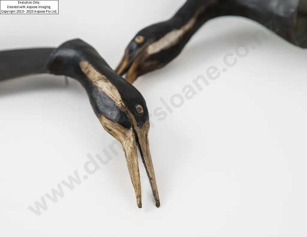 Bing Dawe | Bing Dawe (b 1952) - Set of Three Bird Heads | MutualArt