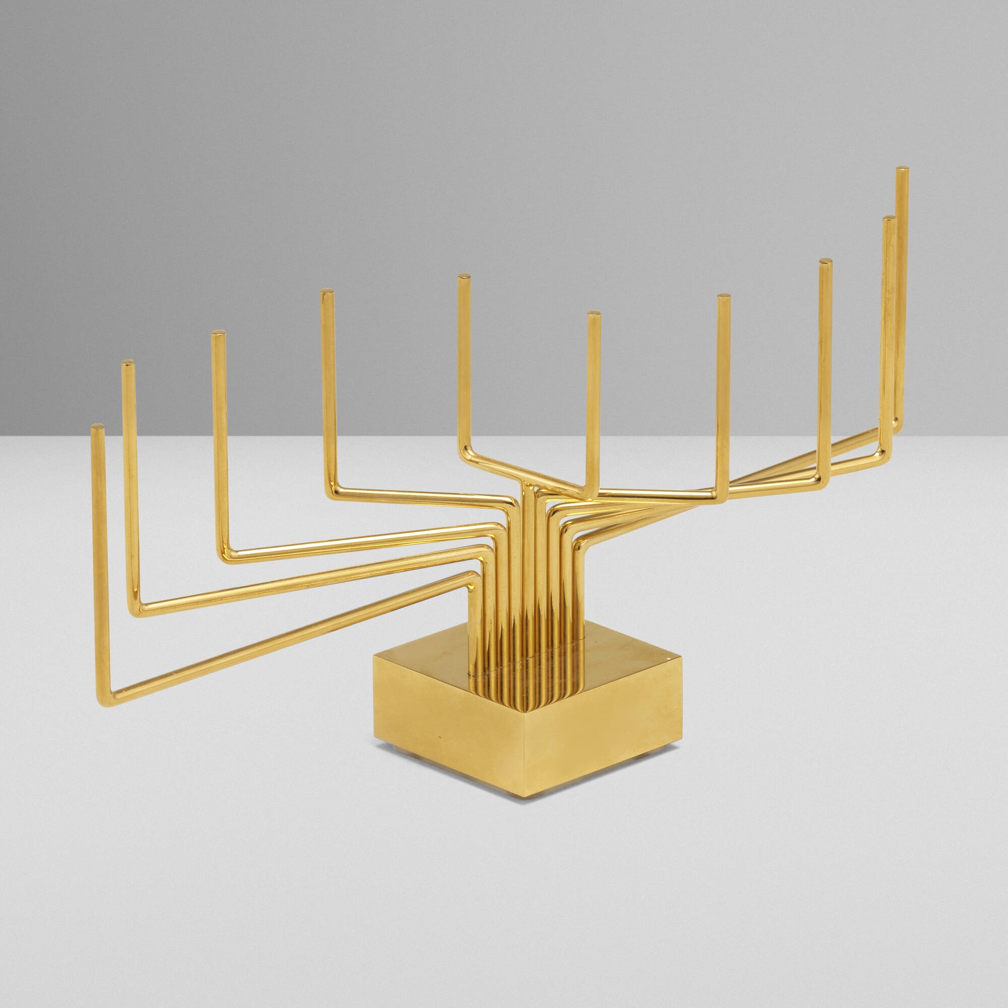 Yaacov Agam | Kinetic menorah (Circa 1979) | MutualArt