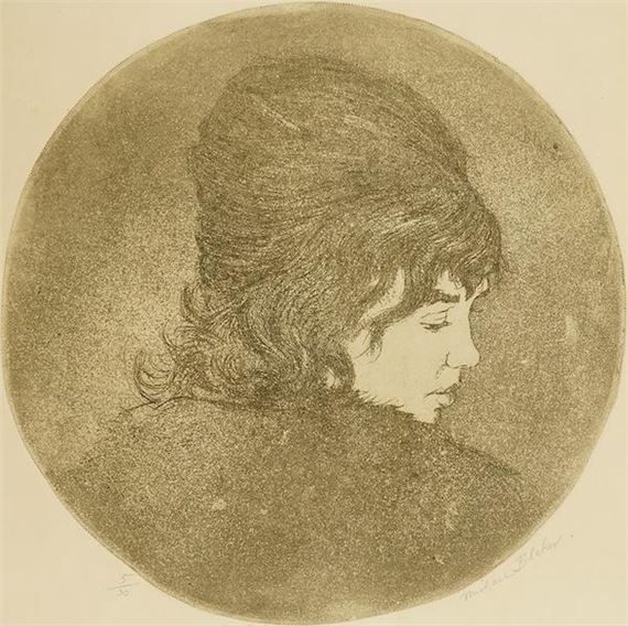 Michael Blaker | Michael Blaker (b.1928), monochrome etching, 'Diana ...