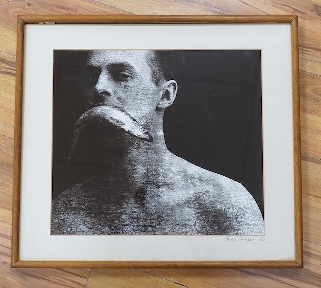 Ewan Fraser | Man with fish (86) | MutualArt