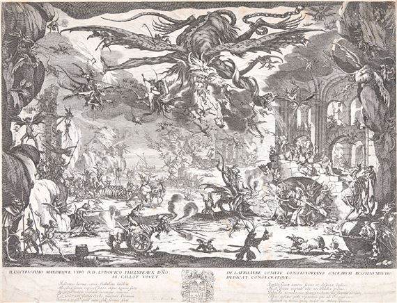 Jacques Callot | Famous engraving by Callot, one of his few large-scale ...