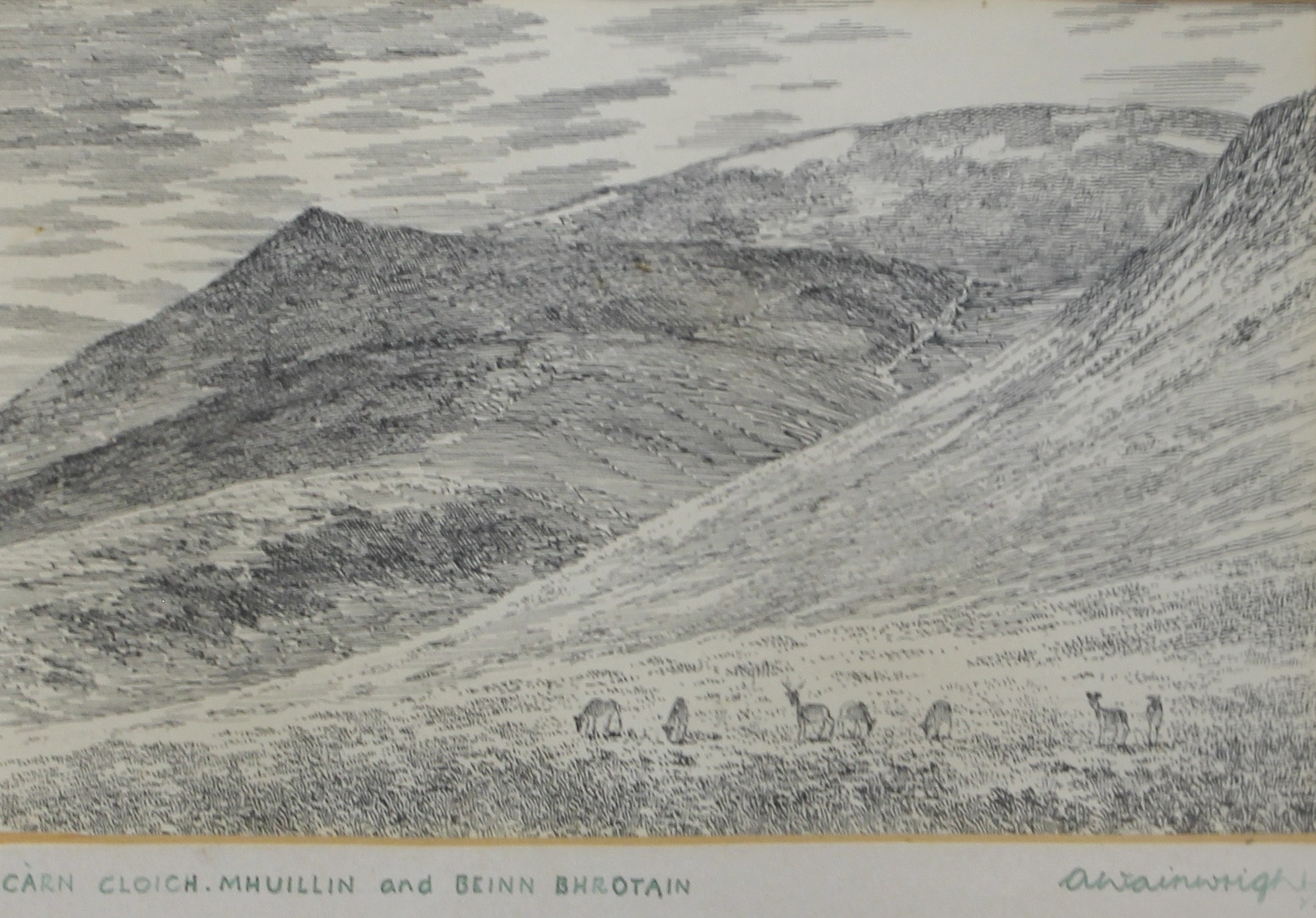 Alfred Wainwright | Alfred Wainwright (1907-1991) Carn Cloich, Mhuillin ...