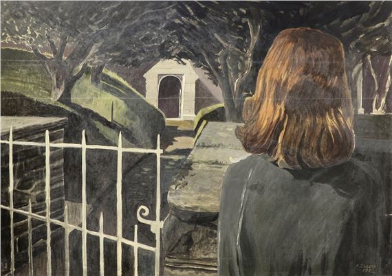 Reginald James Lloyd | Reginald James Lloyd (1926-2020) Redhead Signed ...