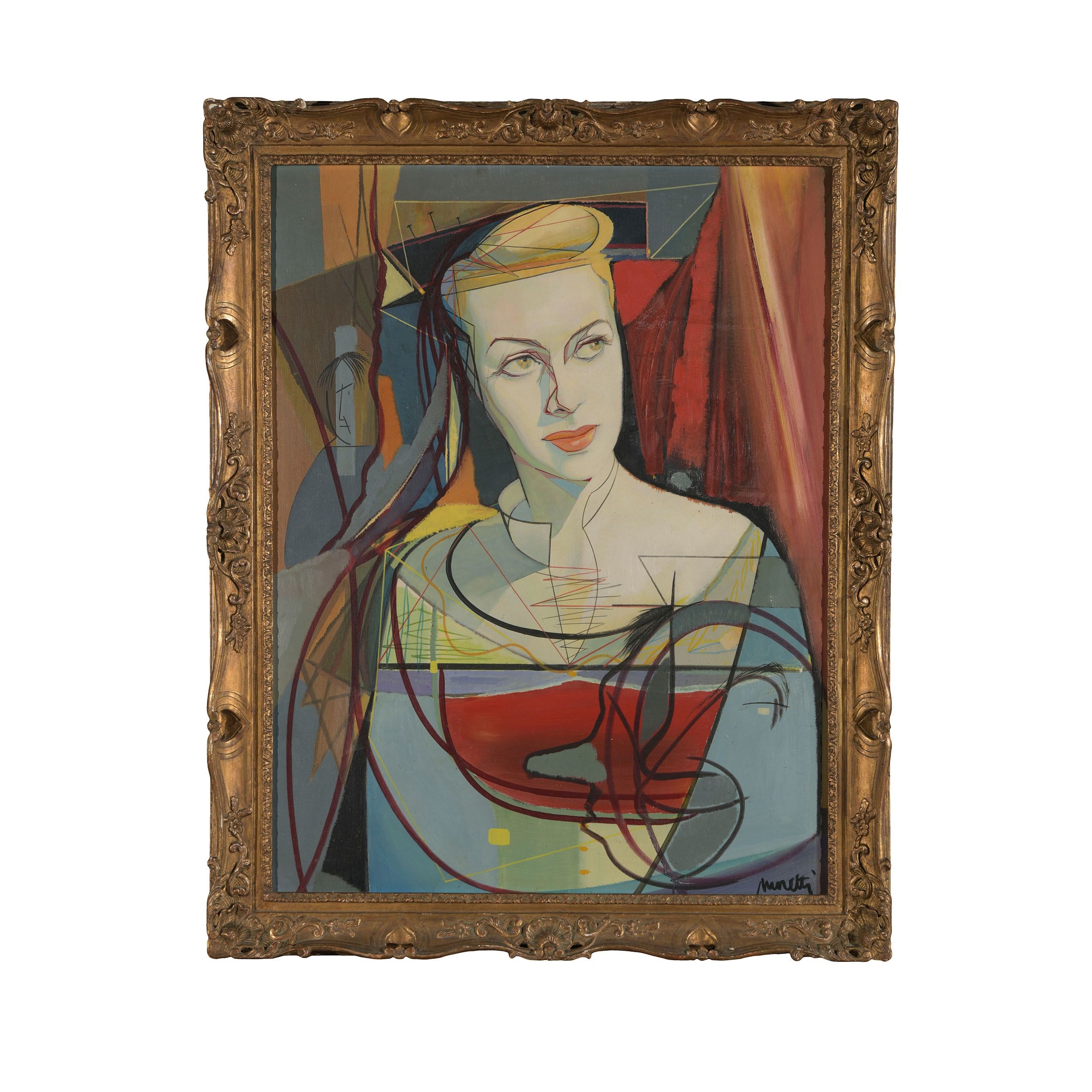 Raymond Moretti | Portrait de Martine Carol | MutualArt