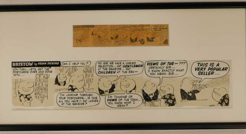 Frank Dickens | Frank Dickens. Newspaper cartoon strips | MutualArt