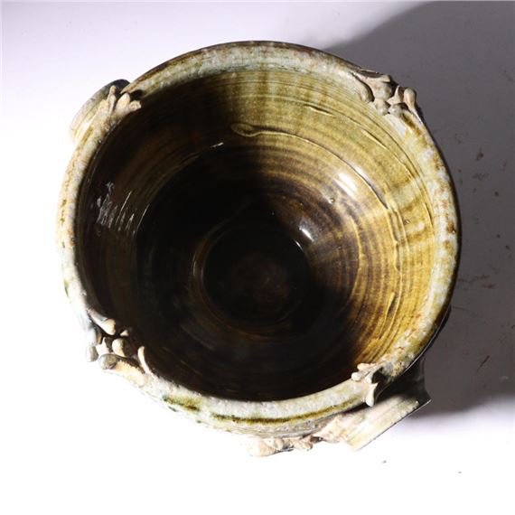 Don Reitz | studio pottery double handled footed bowl, 1993 (1993 ...