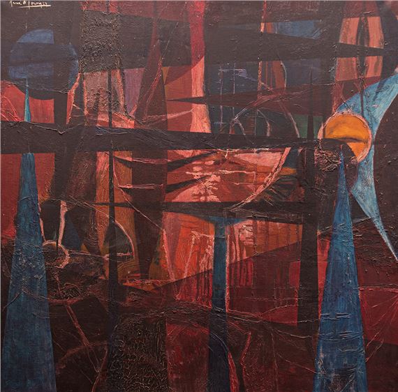 Rene Moron | Composición abstracta (59) | MutualArt