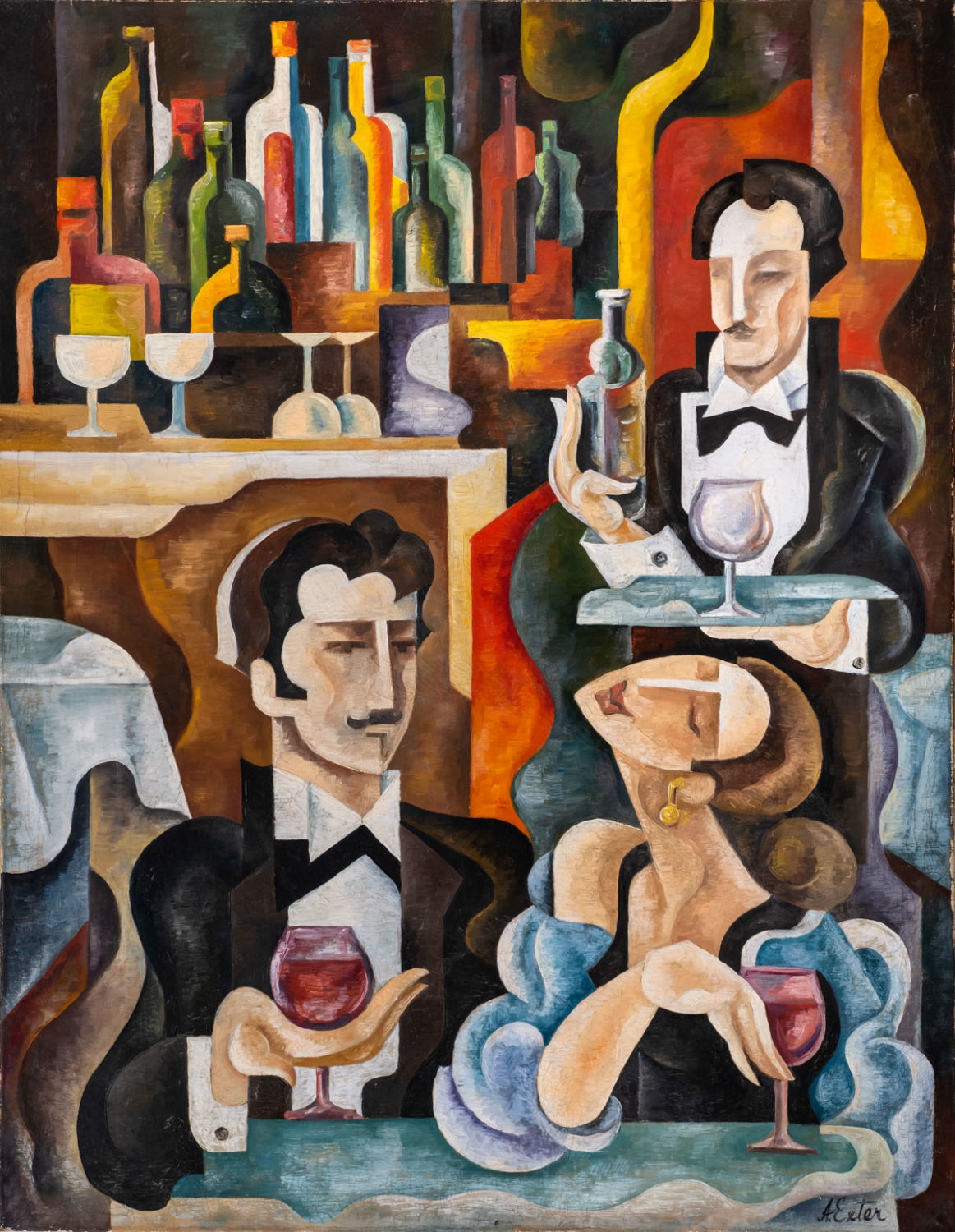 Alexandra Aleksandrovna Exster | Still Life with Sea Shells (1928 ...