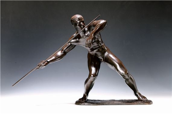 Fritz Nuss | spear thrower (1938) | MutualArt
