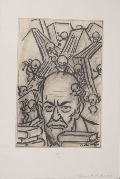 Adrien Barrere | Caricature of Lenin | MutualArt