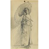 Louis Soonius | Galante dame met parasol | MutualArt