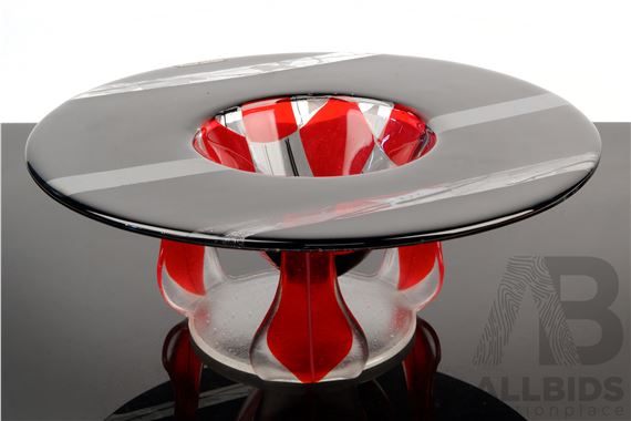 Jacobs Studio | Philip Jacobs Studio Art Glass Centerpiece Bowl on ...