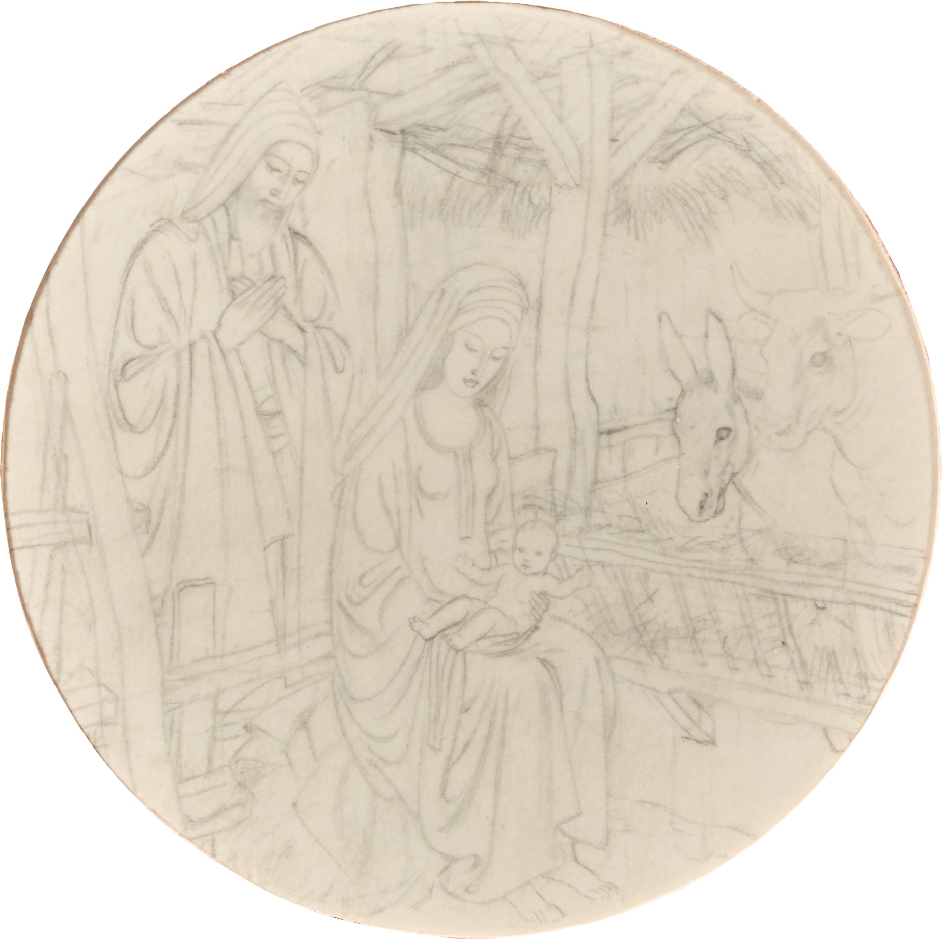 Edmund Dulac | The Nativity and study for The Nativity,, signed by the ...