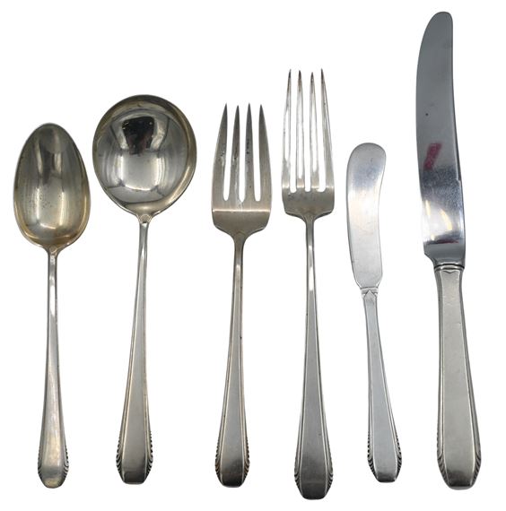 Marc Sterling | 8 salad forks | MutualArt