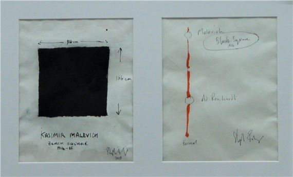 Stephen Farthing | The Drawn History of Paintings: Malevich (2010 ...