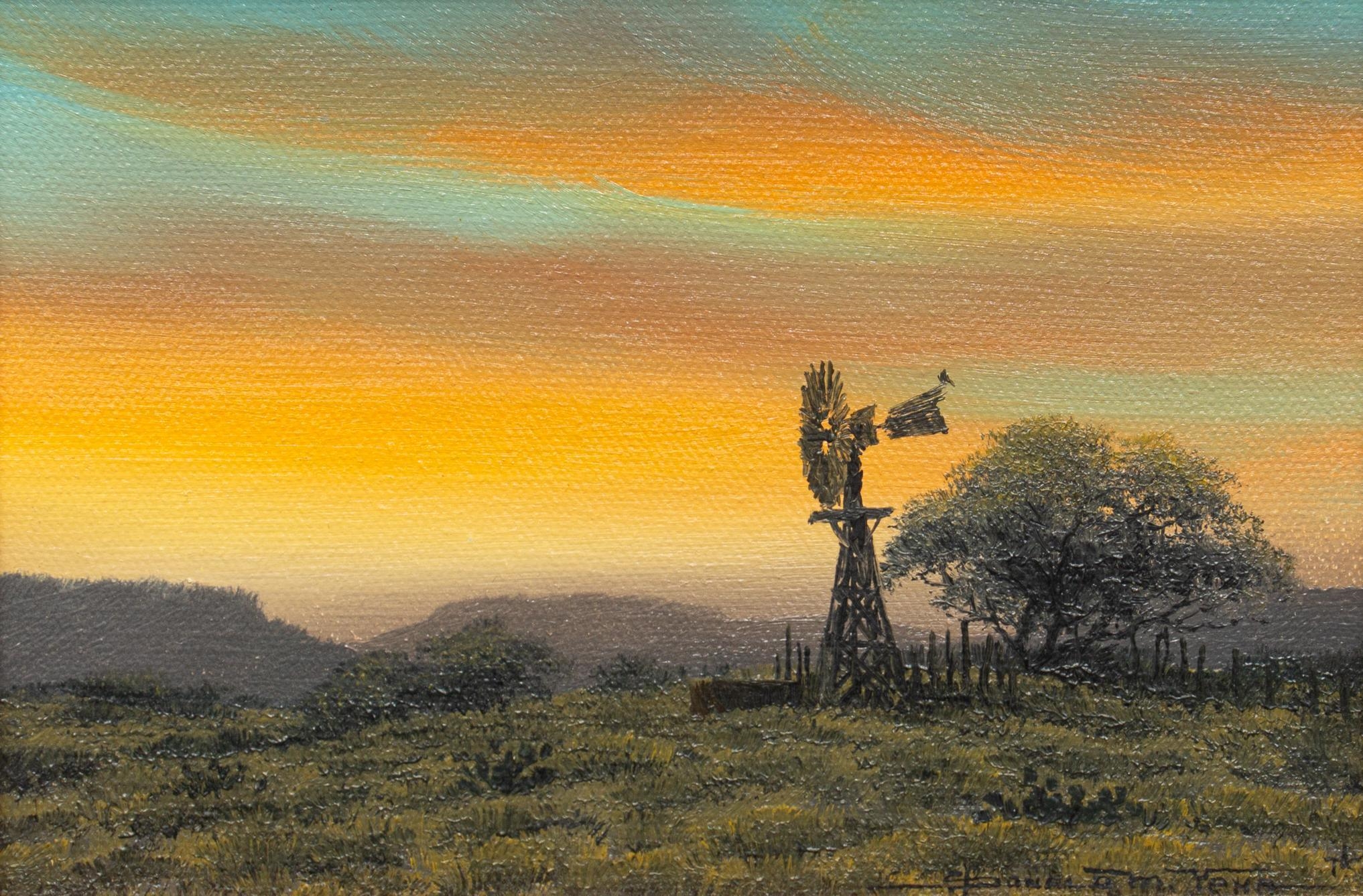 Donald M. Yena | Lone Windmill (1979) | MutualArt
