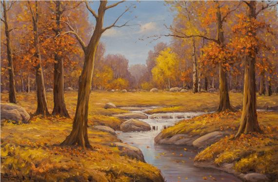 Don Warren | Autumn Gold | MutualArt