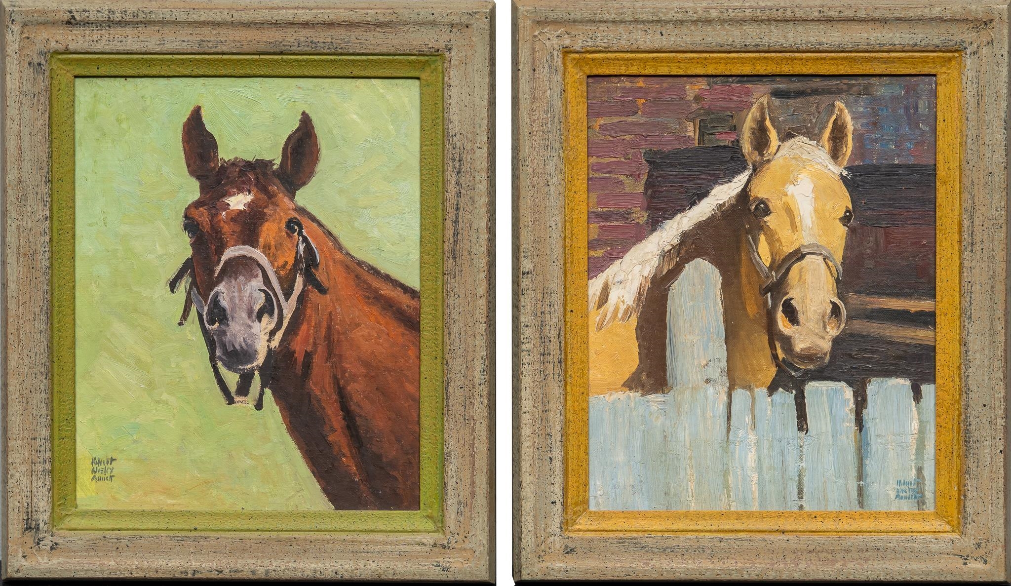 Robert Wesley Amick | 2) Horse Paintings | MutualArt