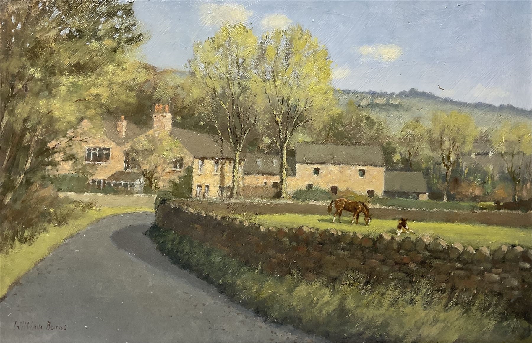 William Burns | Mayfield Valley - Spring (1923) | MutualArt