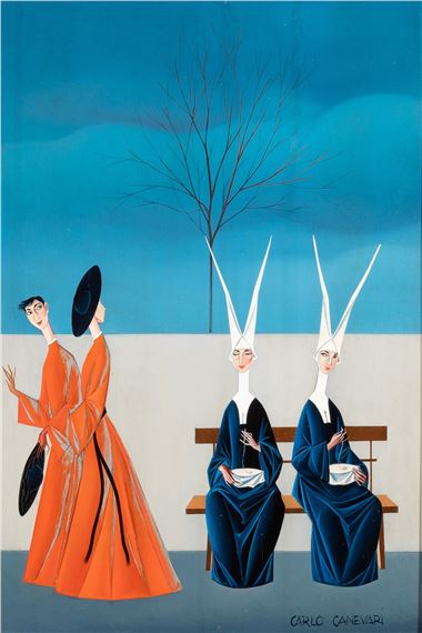 Carlo Canevari | Untitled (Cheeky Embroidery) | MutualArt