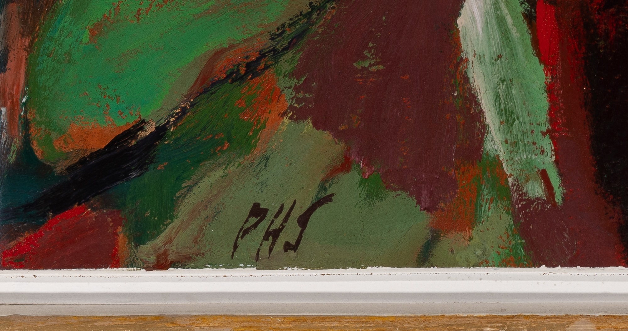 Paul Haller Jones | Landscape in Red | MutualArt