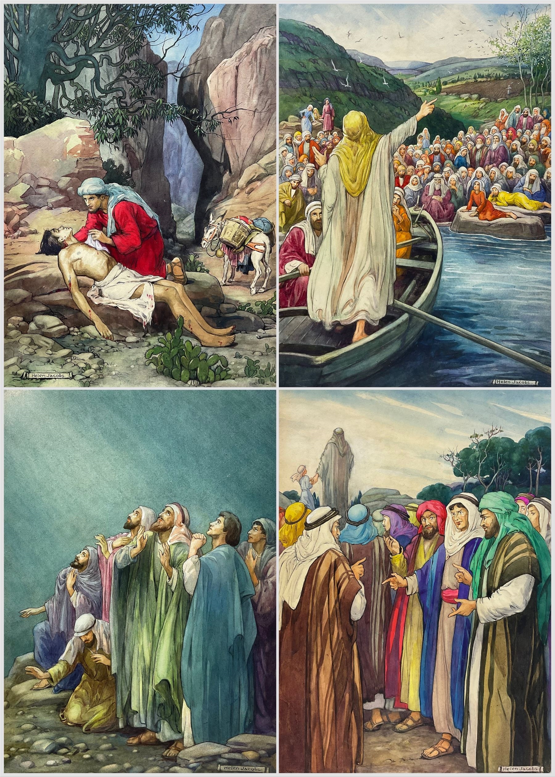 Helen Jacobs | Jesus in Palestine - 'Then Jesus Began to Speak' 'A ...