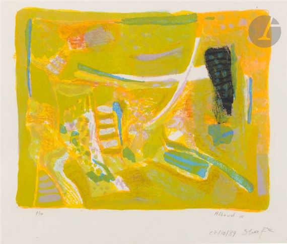 Shafic Abboud | Garden in Chevilly, 1975 (1975) | MutualArt