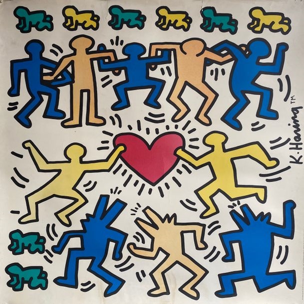 Keith Haring | King Kong for a Day (1989) | MutualArt