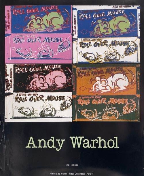 Andy Warhol | A wind-up toy Roll Over Mouse (1990) | MutualArt