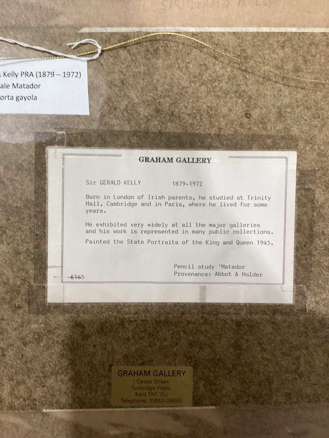 Gerald Festus Kelly | Sir Gerald Festus Kelly (British, 1879-1972), Female Matador A porta ...