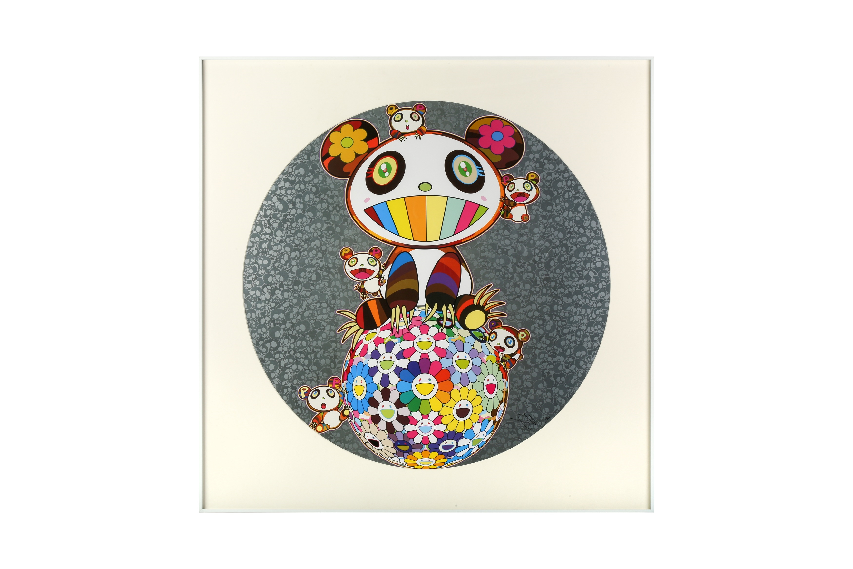Takashi Murakami | Panda with Panda Cubs (2019) | MutualArt