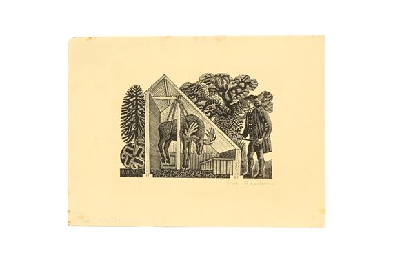 Eric Ravilious | Moose (1938) | MutualArt